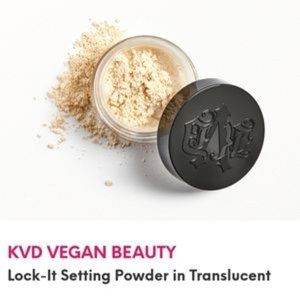 Kat Von D | Makeup | Nib Lockit Setting Powder By Kvd Beauty | Poshmark